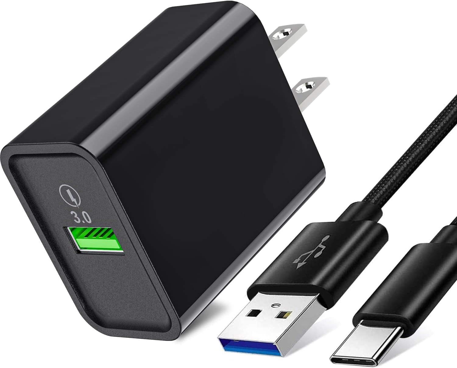 Amazon.com: Fast Wall Charger USB Charging Cable Cord Fit for Motorola ...