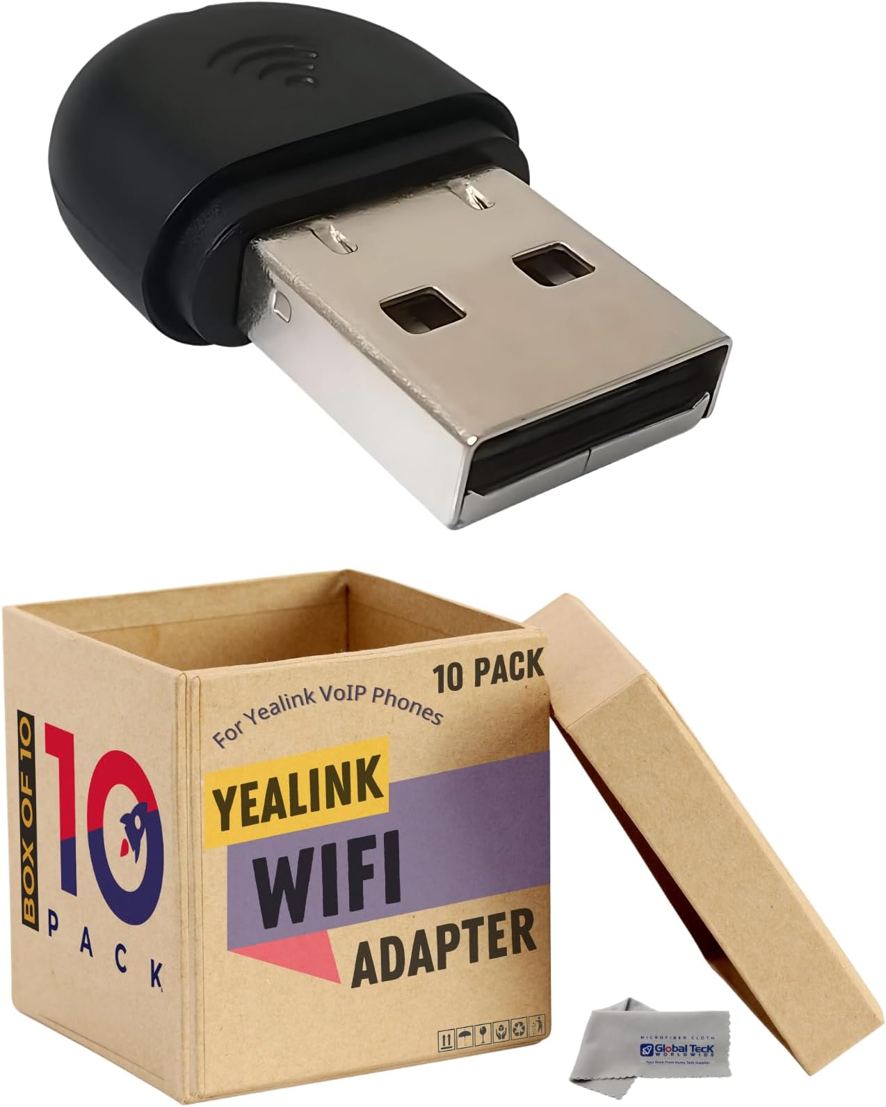 Amazon.com: Yealink WiFi Adapter WF40 Dongle USB for IP Phones ...