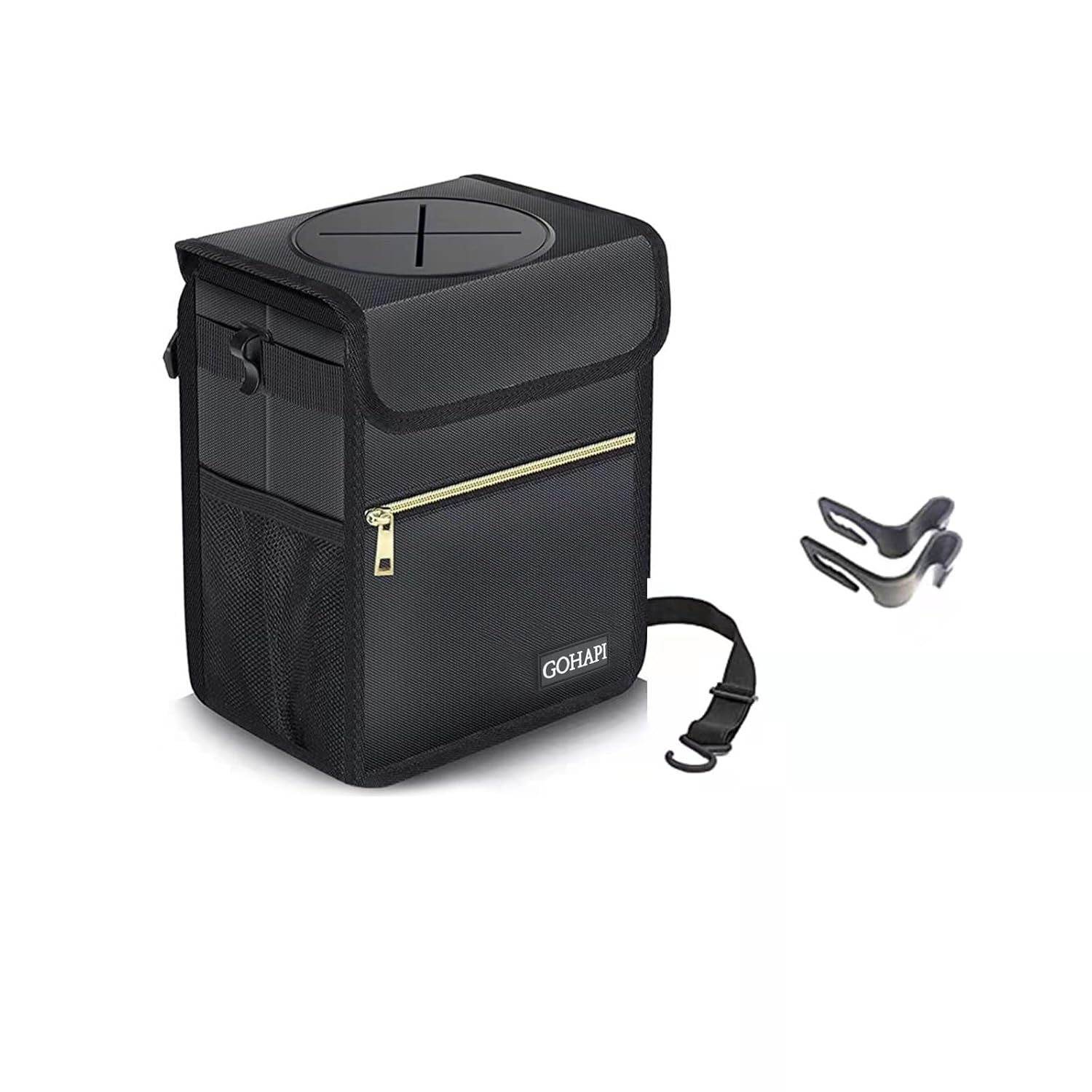 Amazon.com: GOHAPI Car Trash Can, Waterproof Auto Garbage Bag, Car ...