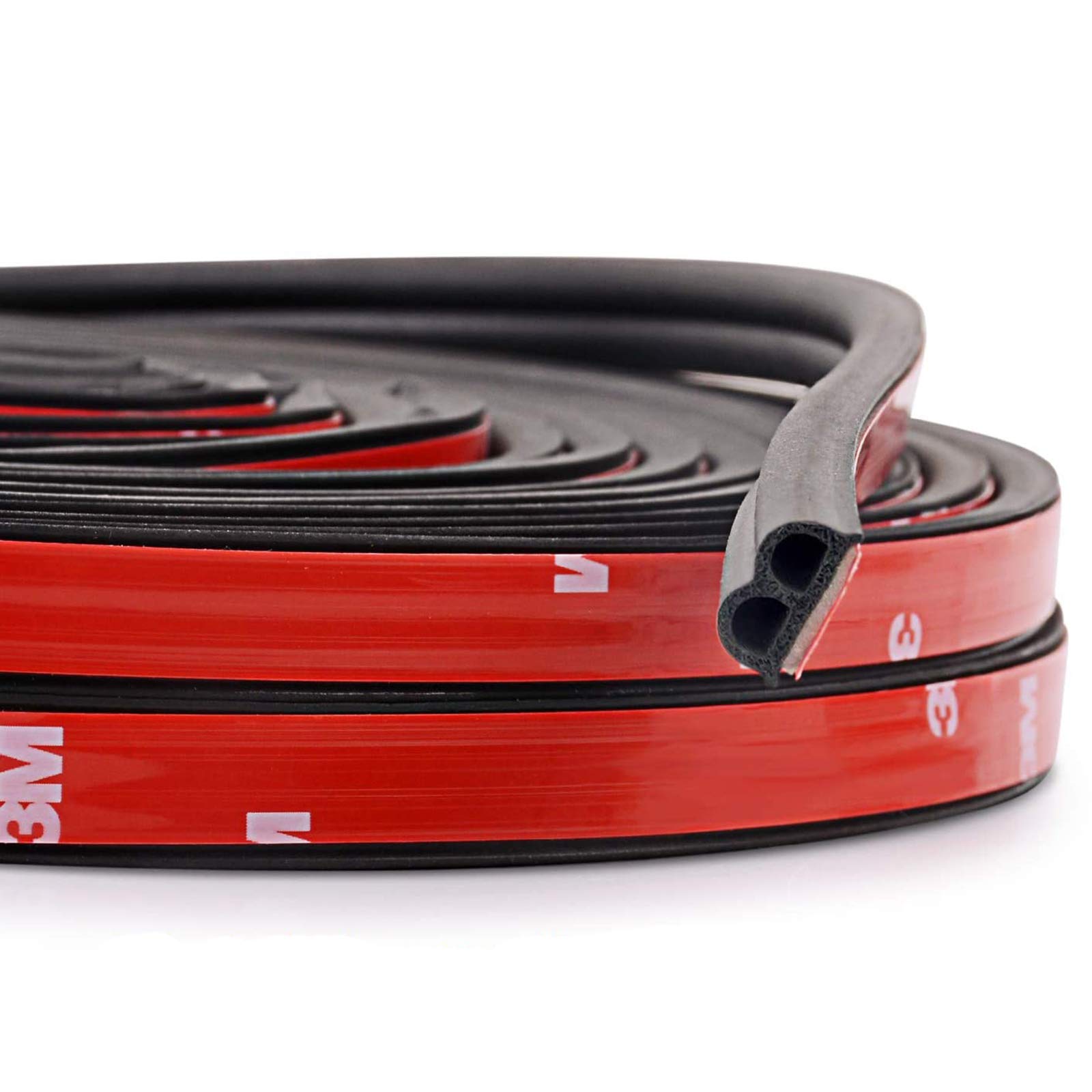 Funlove 16 5ft Universal Car Weather Stripping Self Adhesive Automotive ...