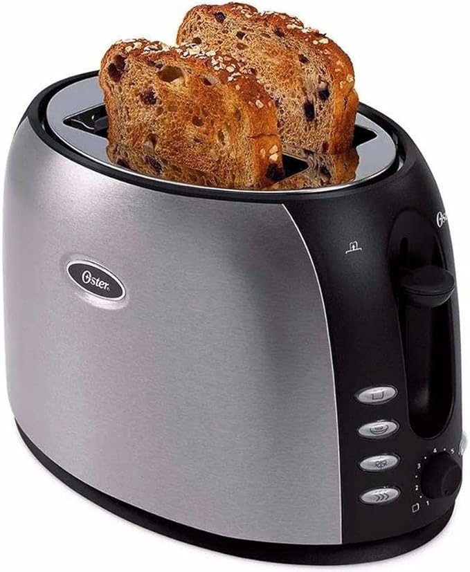 Amazon.com: Oster 2-Slice Toaster with Extra Wide Slots, Bagel Toaster ...