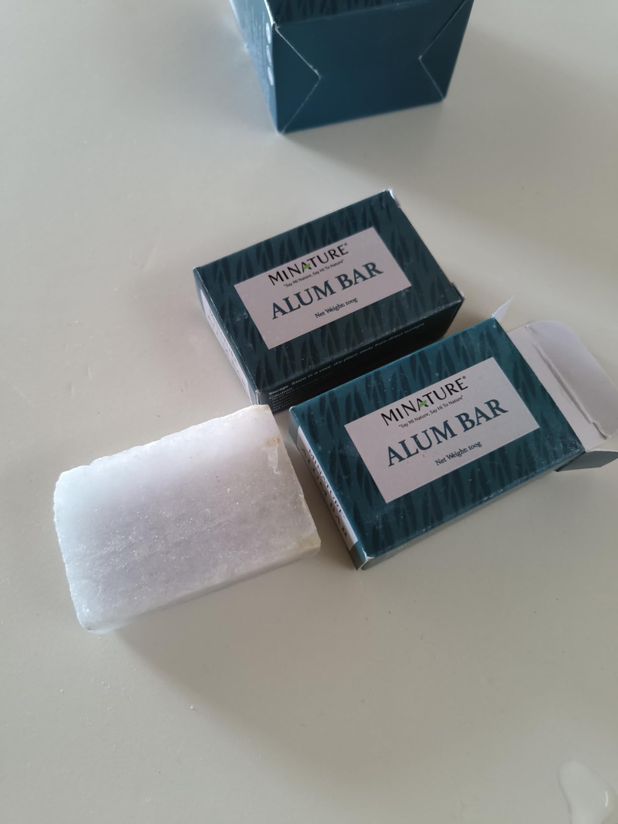 minature Pack Of 2 Alum Bar(Potassium Alum)(Phitkari) By Mi Nature|Alum ...