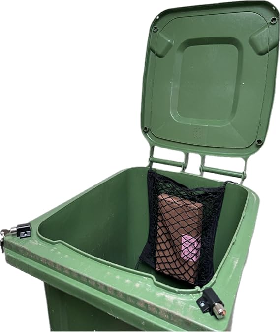 Wheelie Bin Lid Lock, One-Way Locking System, Fits Any Wheelie Bin ...