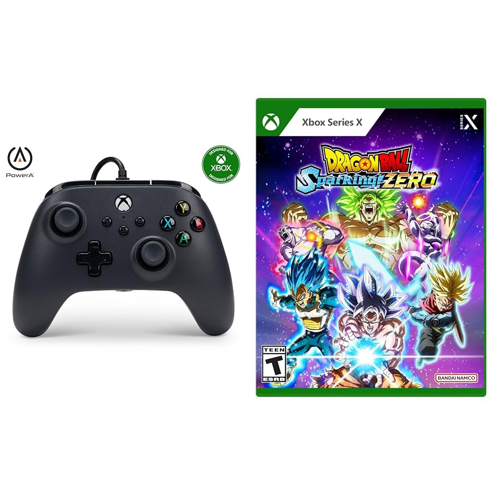 Amazon.com: PowerA Dragon Ball: Sparking! ZERO Control Alámbrico para ...