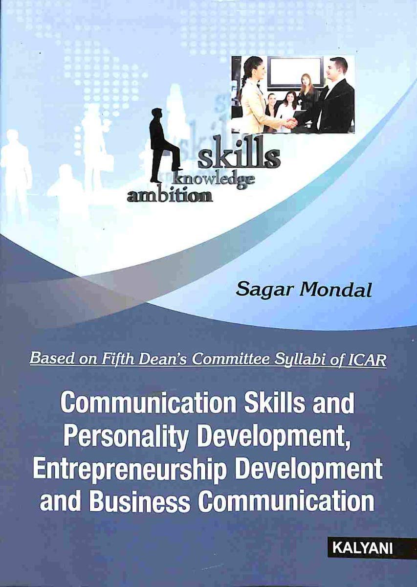 Communication Skills & Personality Development, Entrepreneurship ...