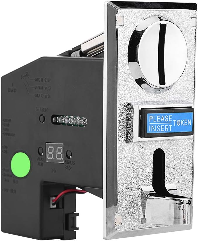 Coin Acceptor for Arcade, Metal Game Slot Machine Multi Currency ...