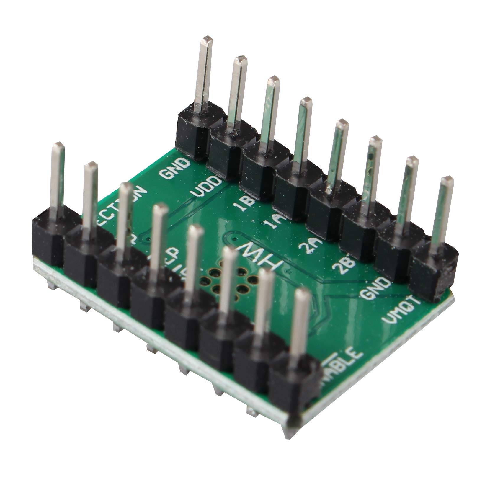 Jopto 5Pcs StepStick A4988 Green Arduino Stepper Compatible Motor ...