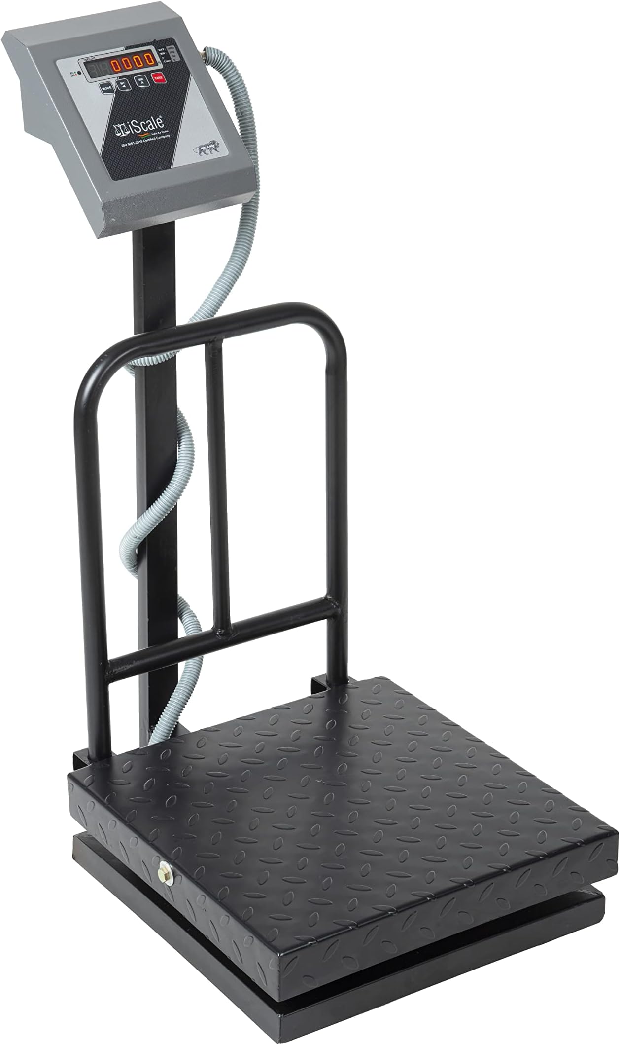 iScale i-05: 30kg Digital Chargeable Weighing Machine, Front & Pole ...