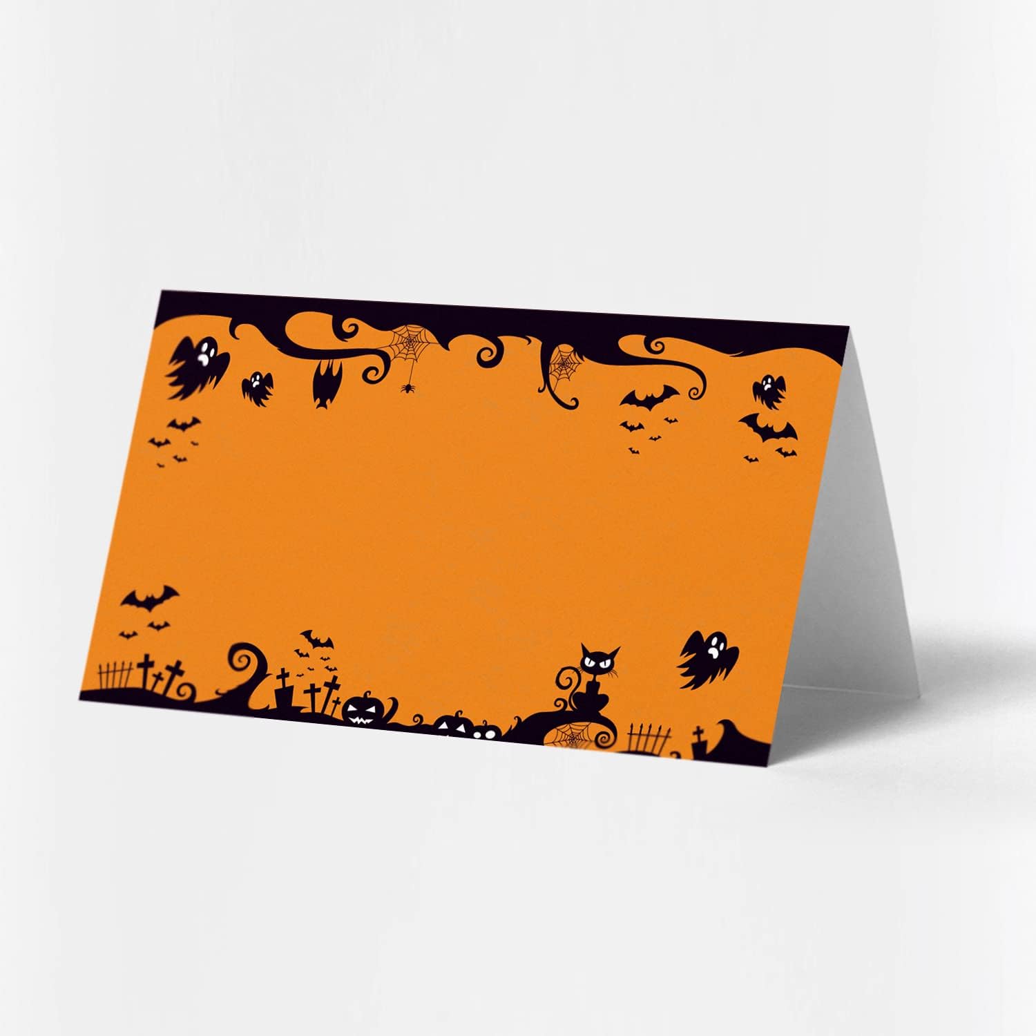 Amazon.com: Halloween Place Cards (3.5 x 2 in) 25 pcs, Table Name Cards ...