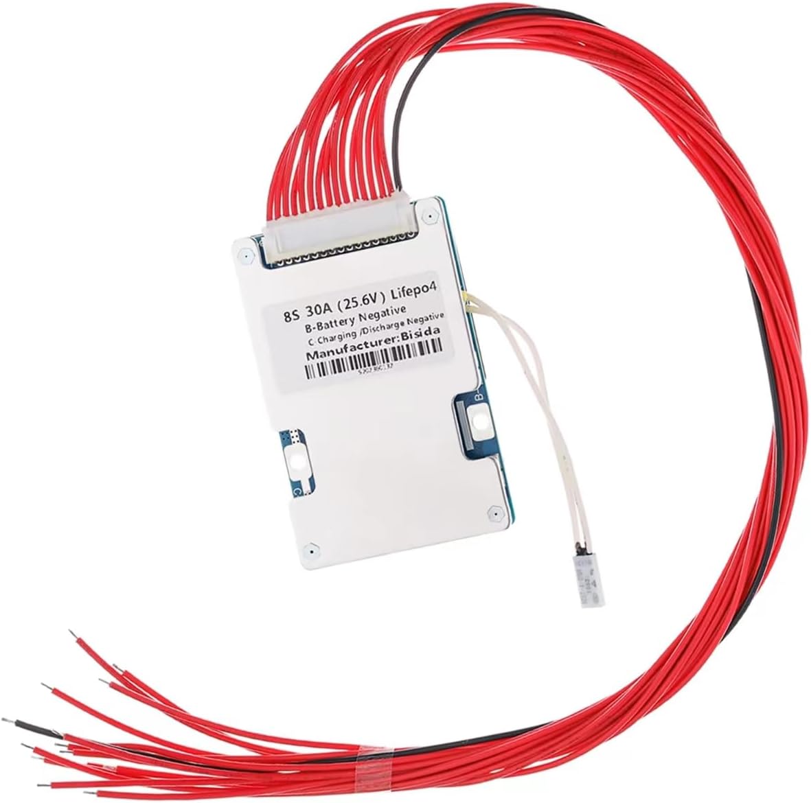 Amazon.com: Bisida 8S BMS 25.6V 30A Lifepo4 Battery Management System ...