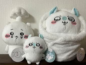 Amazon.co.jp: Swaddling Momonga - Parasitized BIG Plush Momonga Set of ...