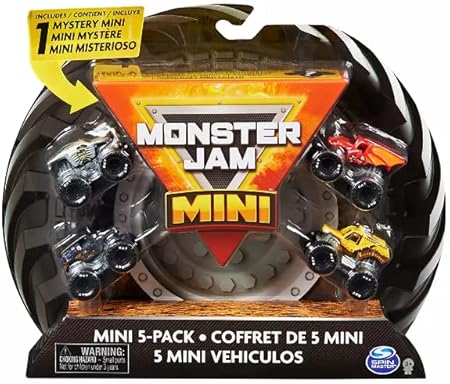 Amazon.com: Monster Jam Mini, Official Mini Collectible Monster Trucks ...