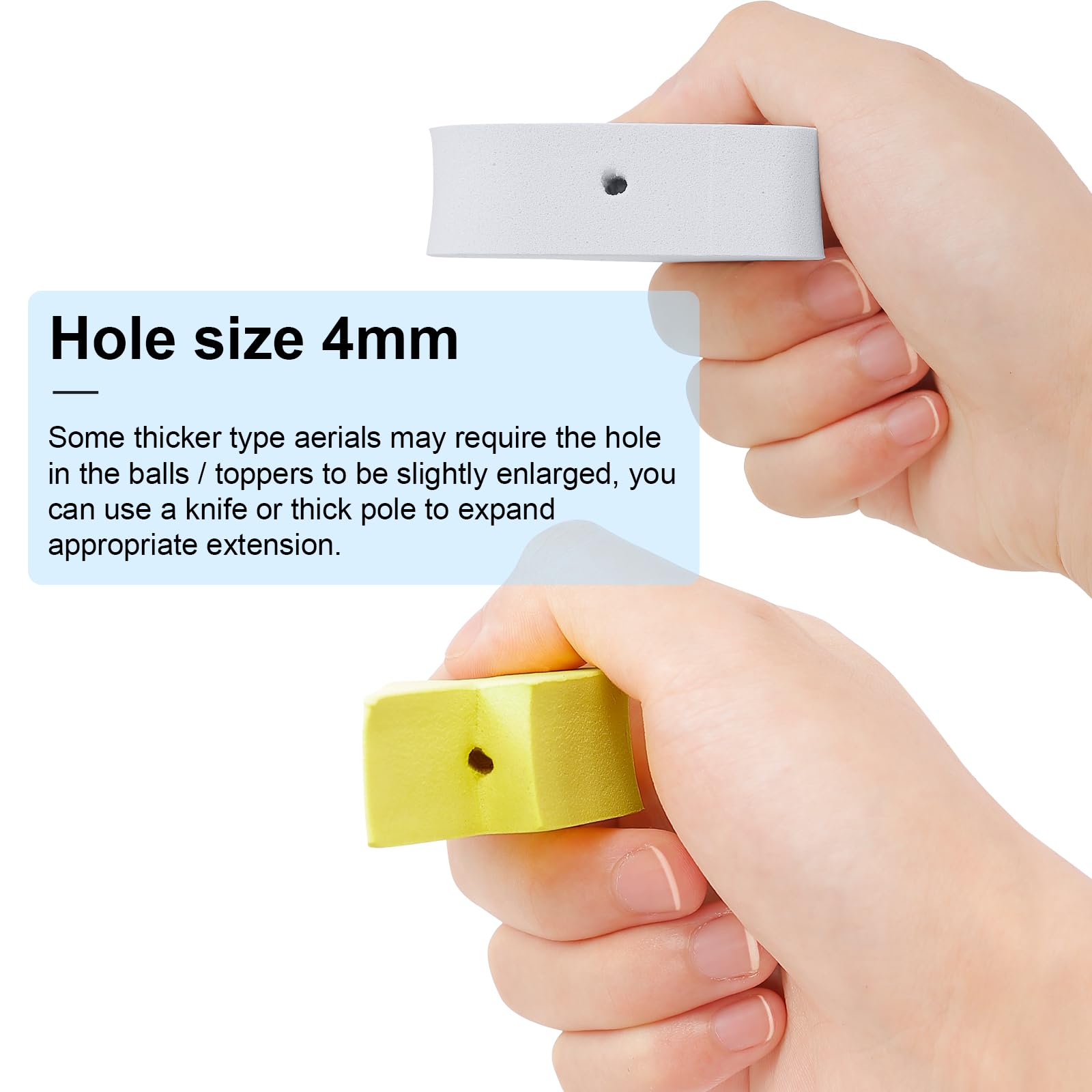 Snapklik Ygmoner Cloud Lightning Car Antenna Topper Set Flash