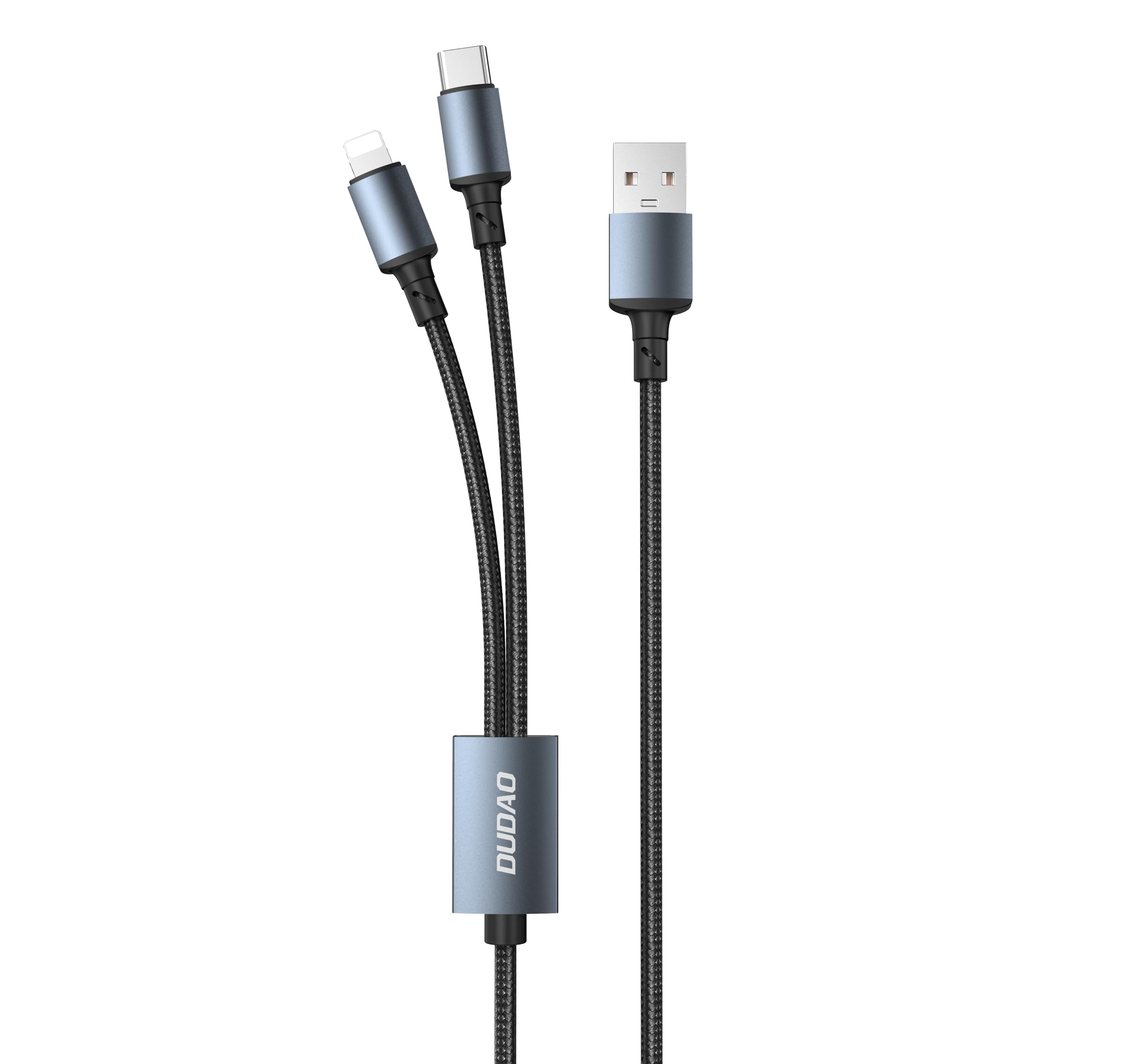 Buy DUDAO TGL2 dual usb data cable 2-in-1 data cable (3 IN 1 RED ...