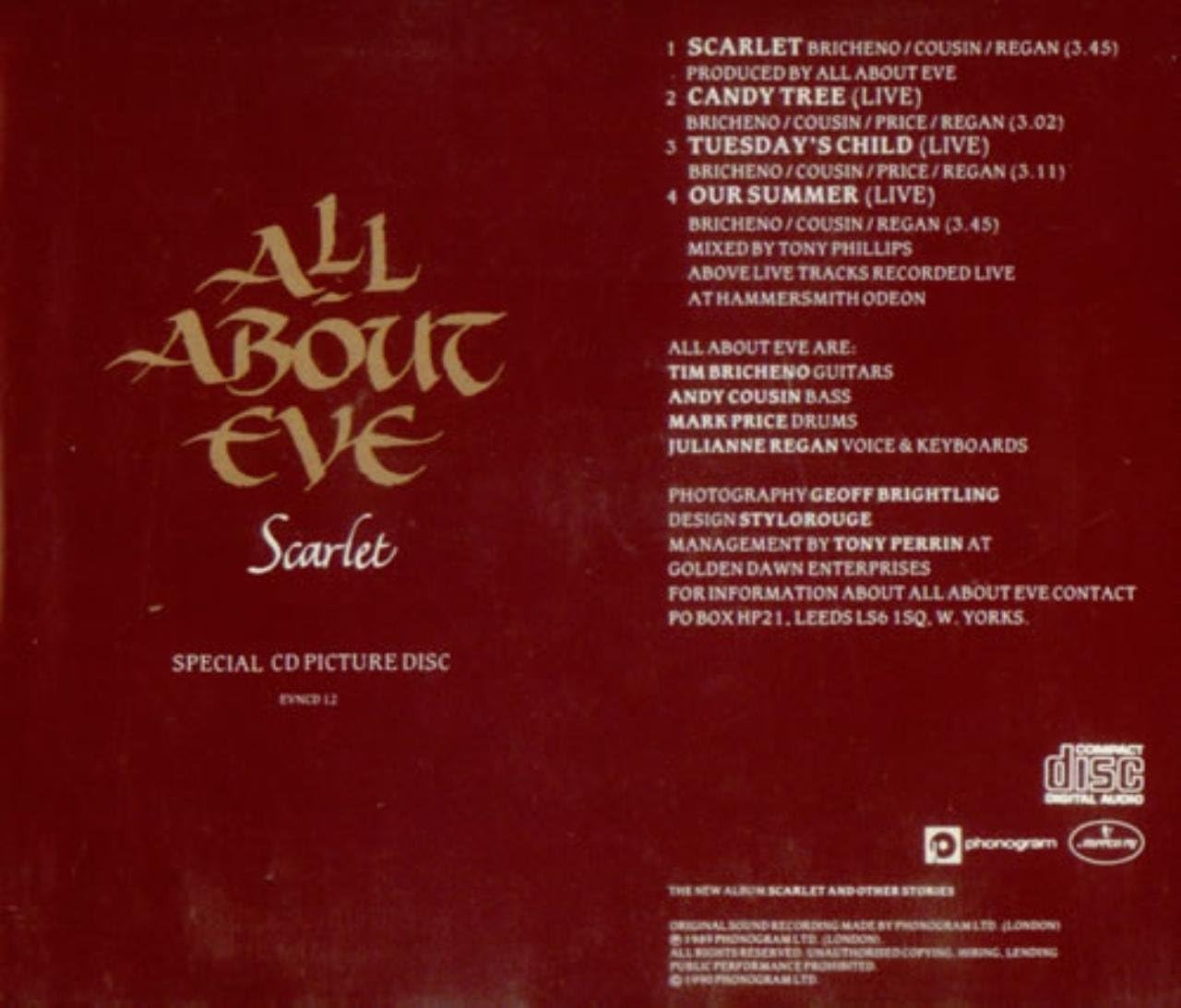 Scarlet: Amazon.co.uk: CDs & Vinyl