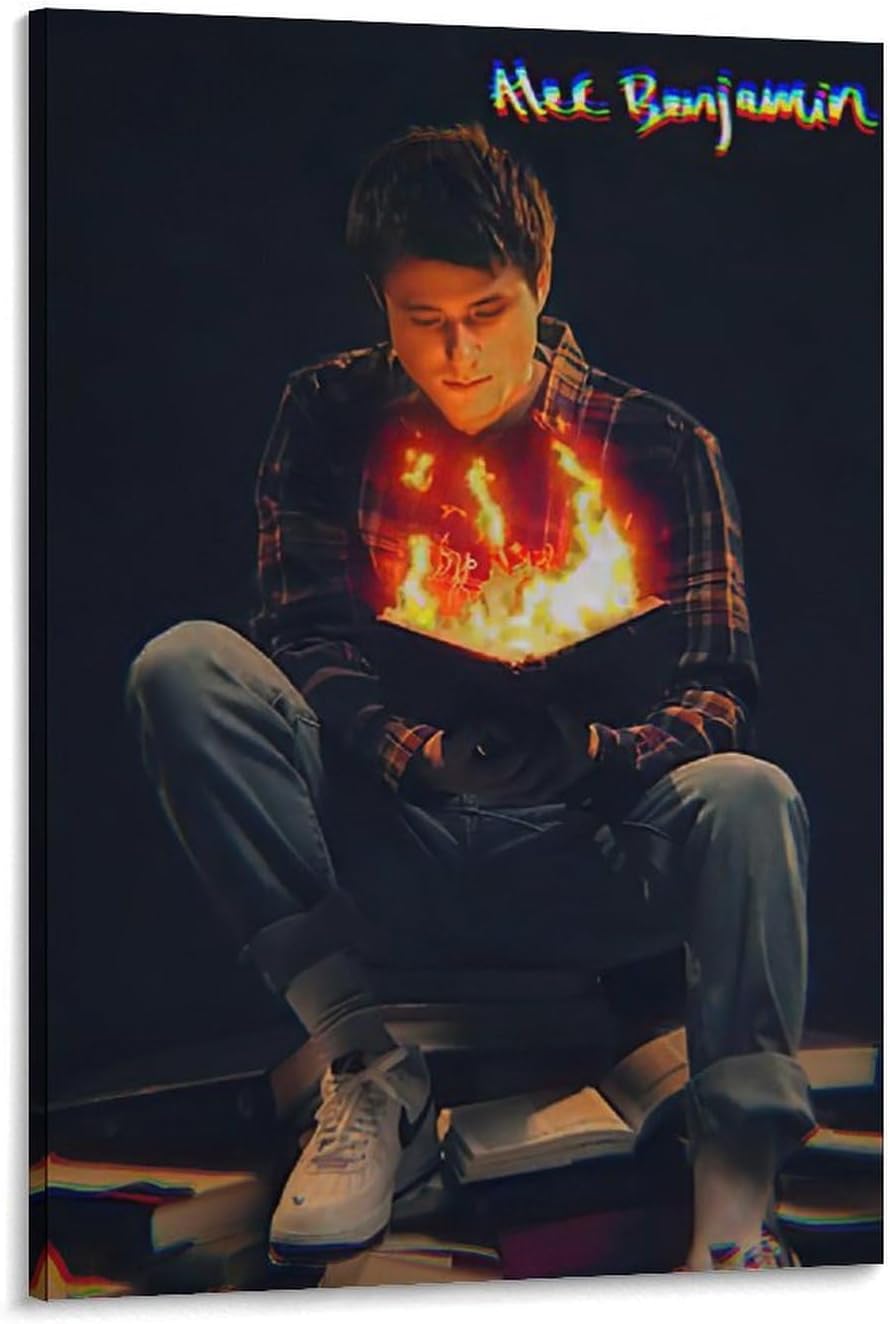 Amazon.com: Gfbjidk Single Hanging Picture Alec Benjamin Poster Music ...