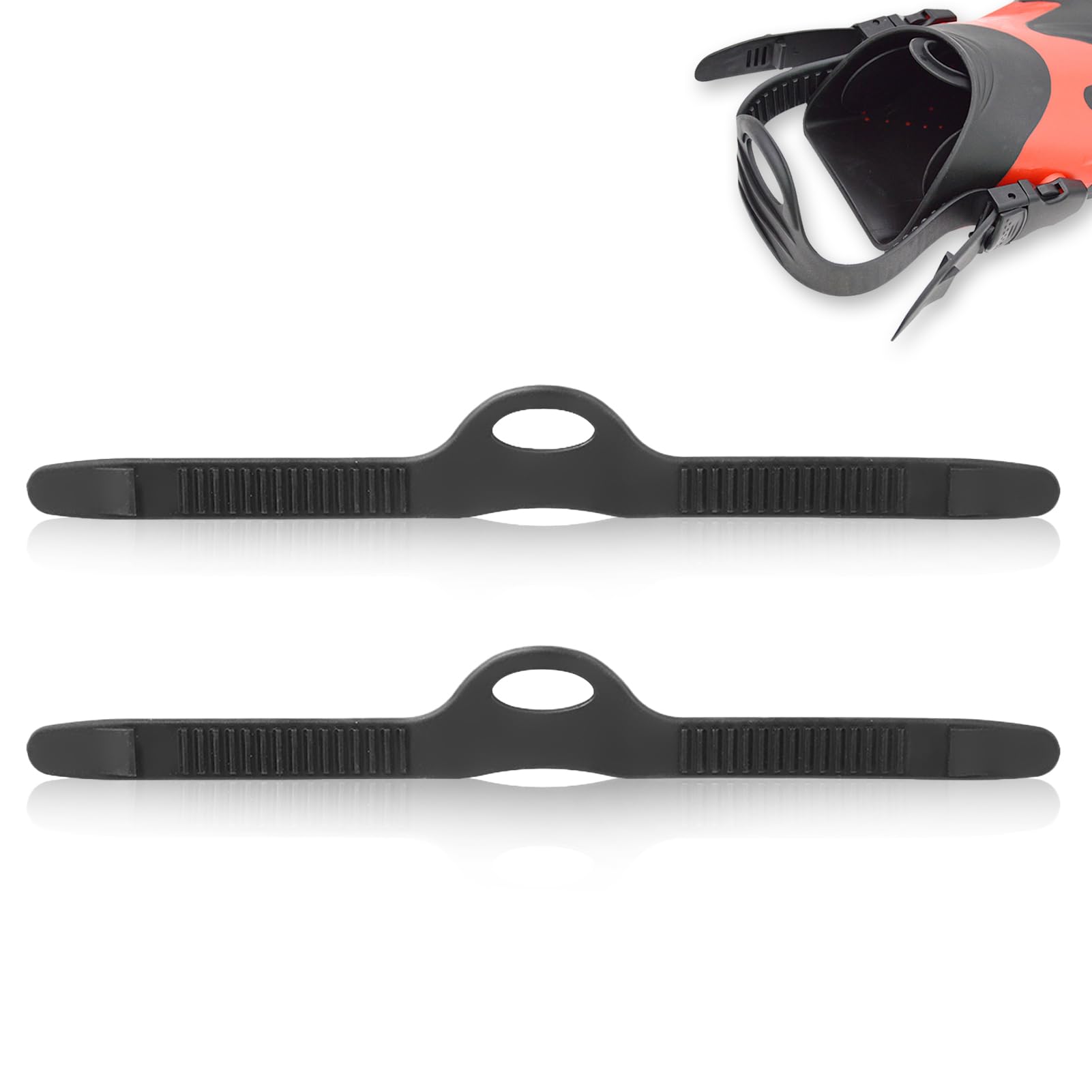 Amazon.com : Fin Straps Replacement, 1 Pair Scuba Diving Universal fins ...