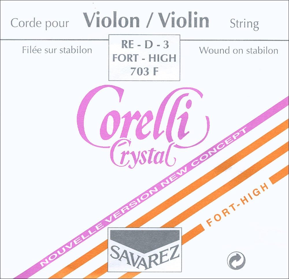 Amazon.com: Corelli Strings For Violin Crystal A Nylon/Aluminium wound ...