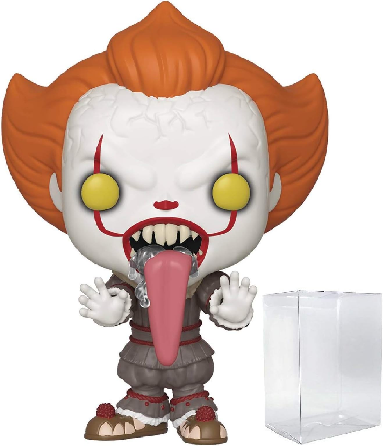 Amazon.com: Funko Pop Movies: Pennywise with Wrought Iron Collectible ...