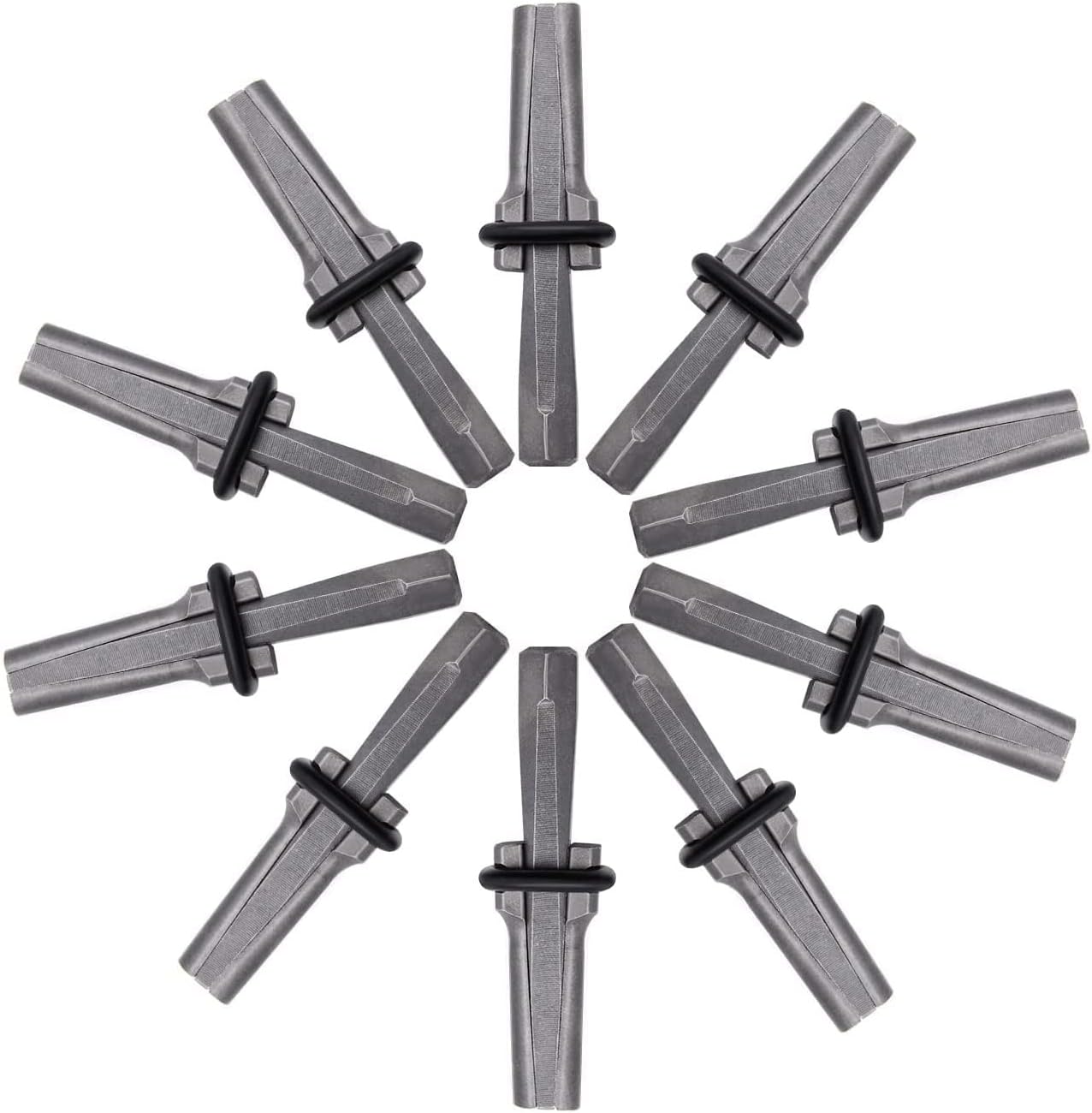 Amazon.com: Heavy Duty Wedge and Feather Shims, 10pcs Stone Splitter ...