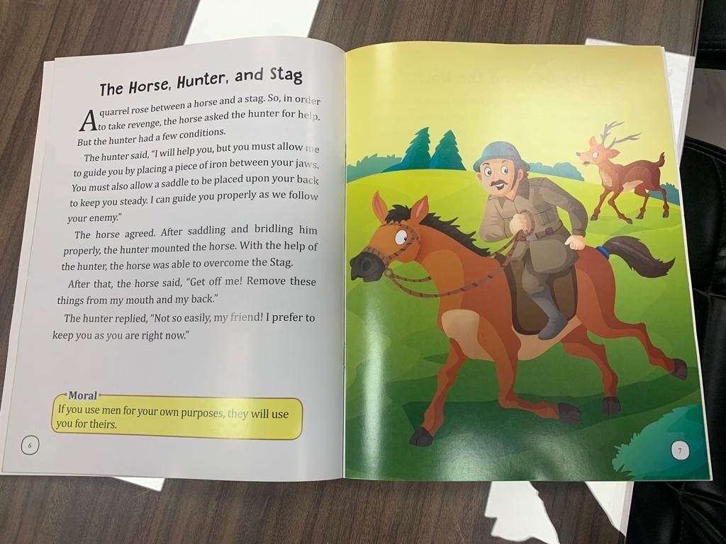 Moral Stories (Illustrated) (Set of 5 Story Books for Kids) - Aesop's ...