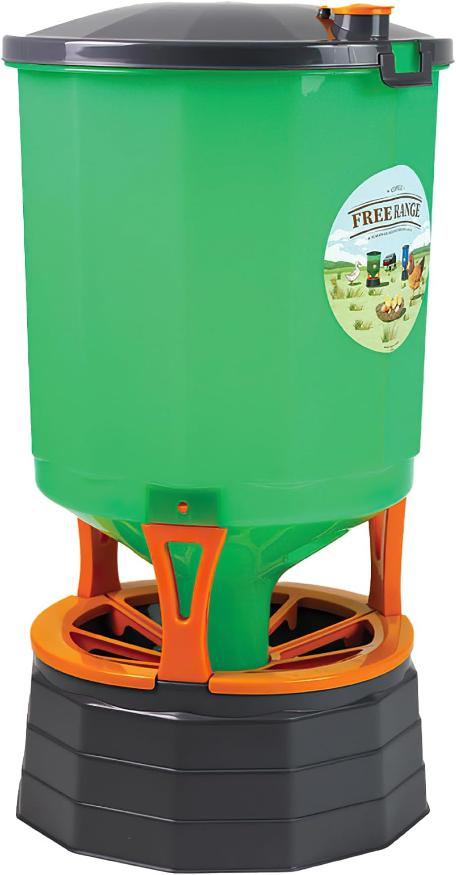 Amazon.com : CoopWorx Poultry Feeder - 80 lb Capacity - Adjustable ...