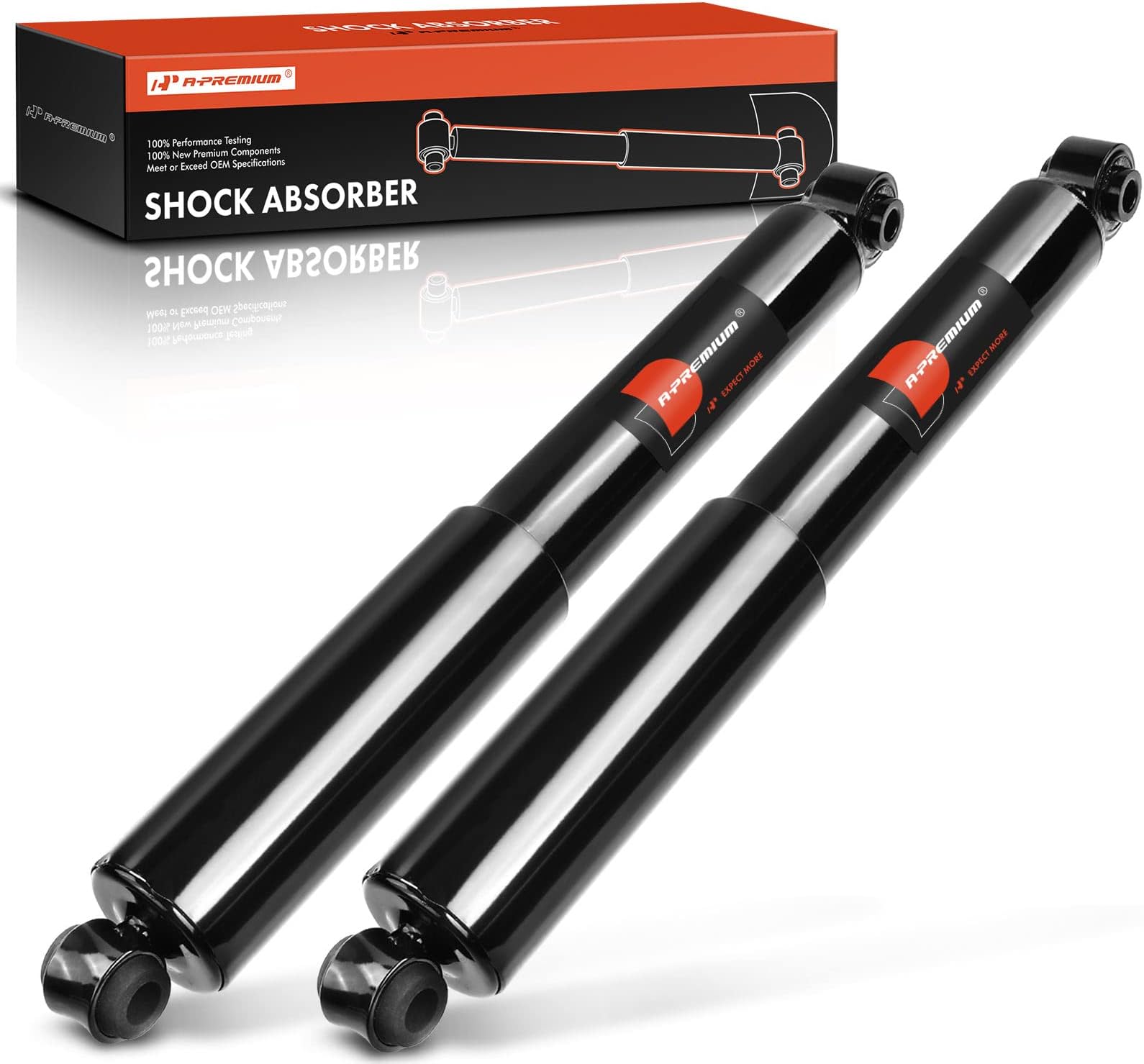Amazon.com: Detroit Axle - Rear Shocks Absorbers Assembly Replacement ...
