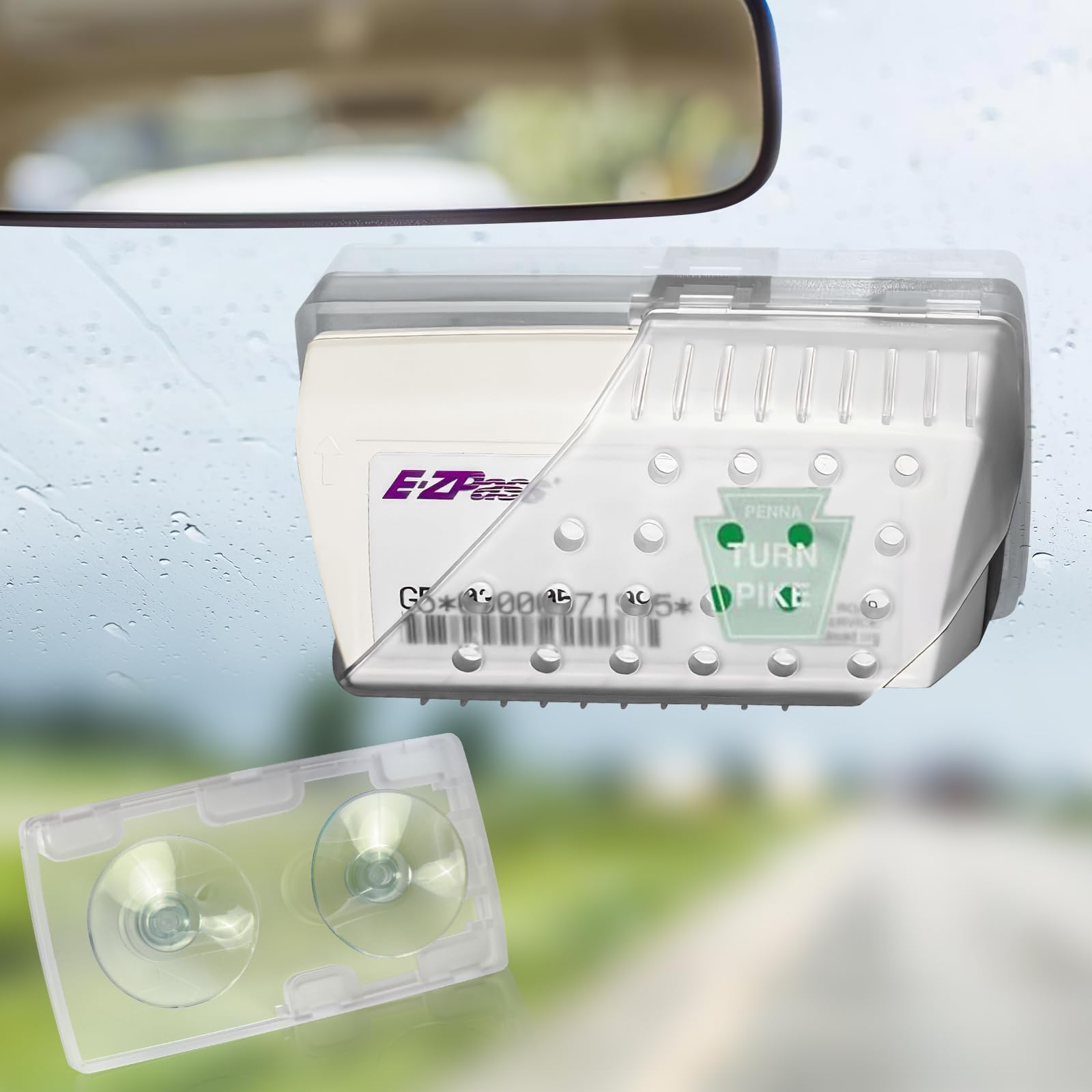 Amazon.com: RN RUÍNICE EZ Pass Holder for Windshield, Ezpass Holder ...