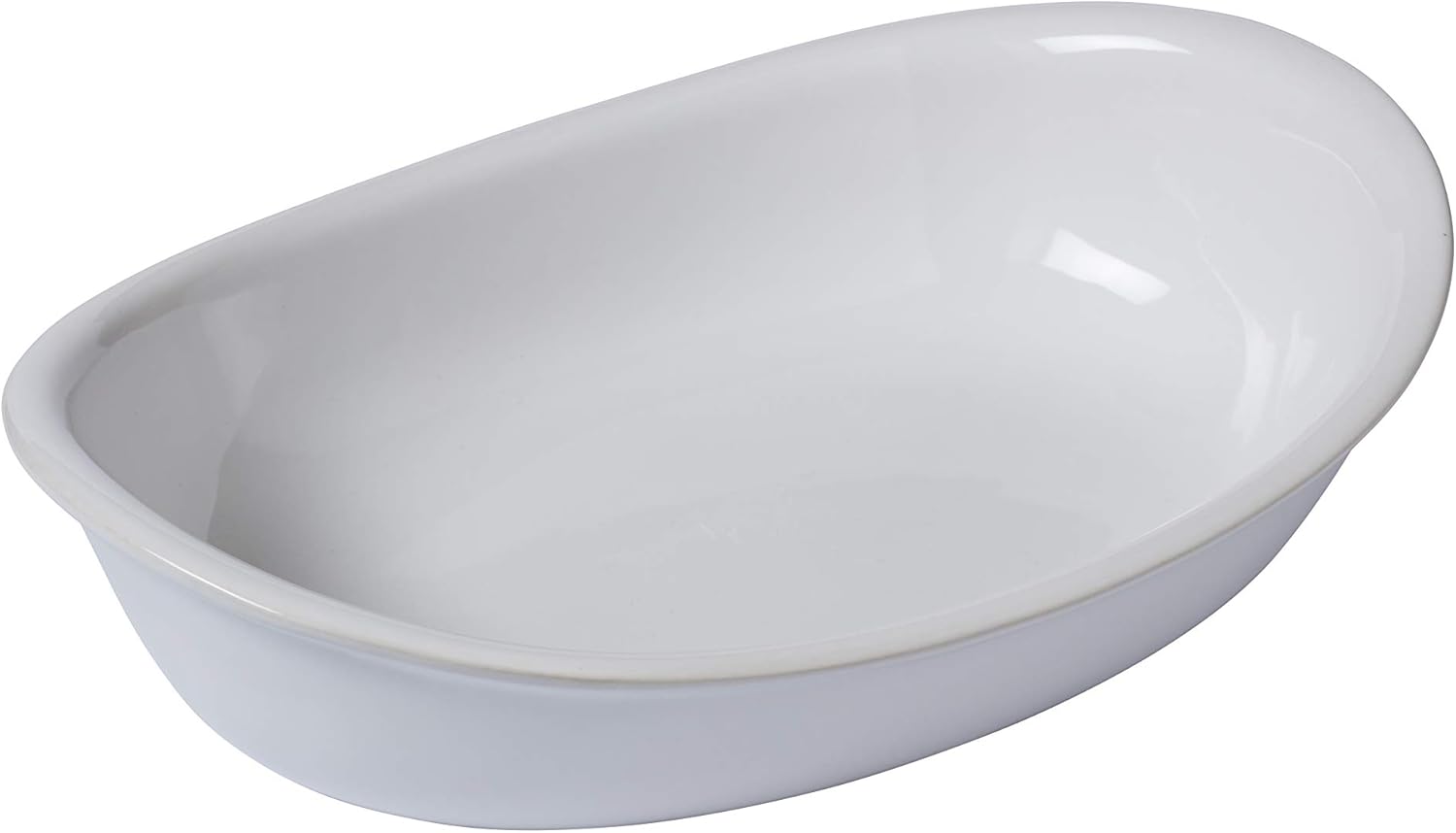 Pyrex White Supreme Oval Roaster 26X18 : Amazon.co.uk: Home & Kitchen