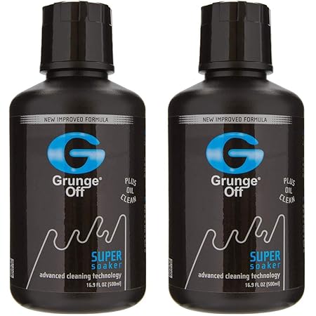 Grunge Off Super Soaker Glass Pipe Cleaner, 16 Ounce (2 Pack)