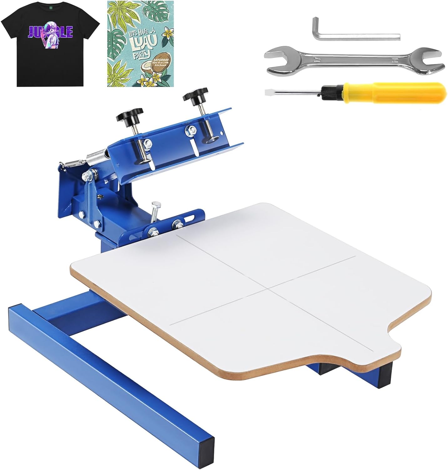 VEVOR 1 Color Screen Printing Machine, Adjustable India | Ubuy