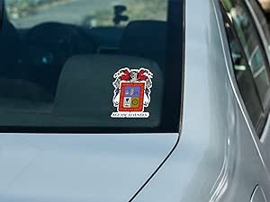 Amazon.com - Set of 2 Aguascalientes Mexico State Emblem Escudo de ...