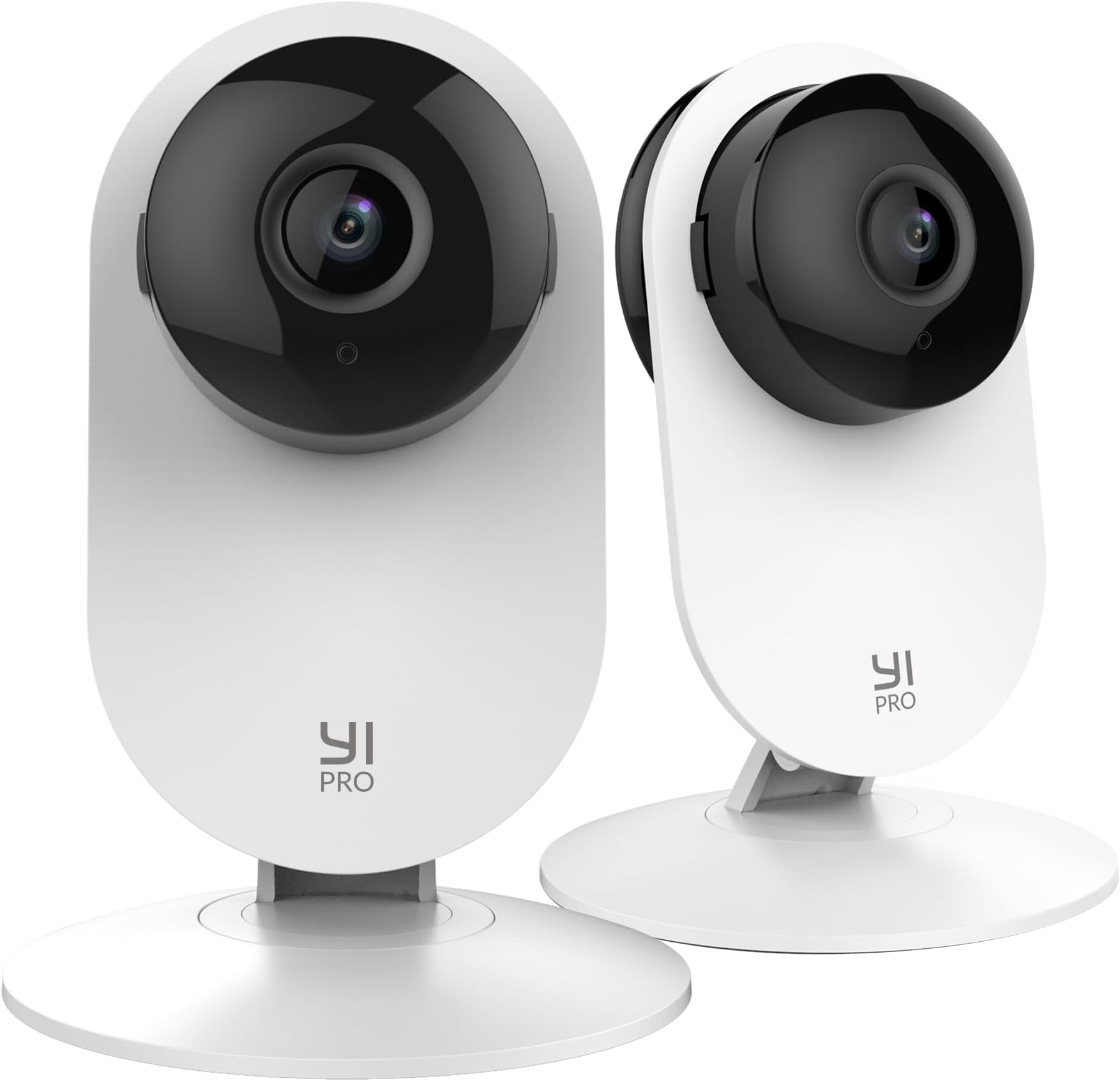 YI Pro Telecamera Wifi Interne 2K 3MP Kit da 2 Home Camera,Videocamera ...