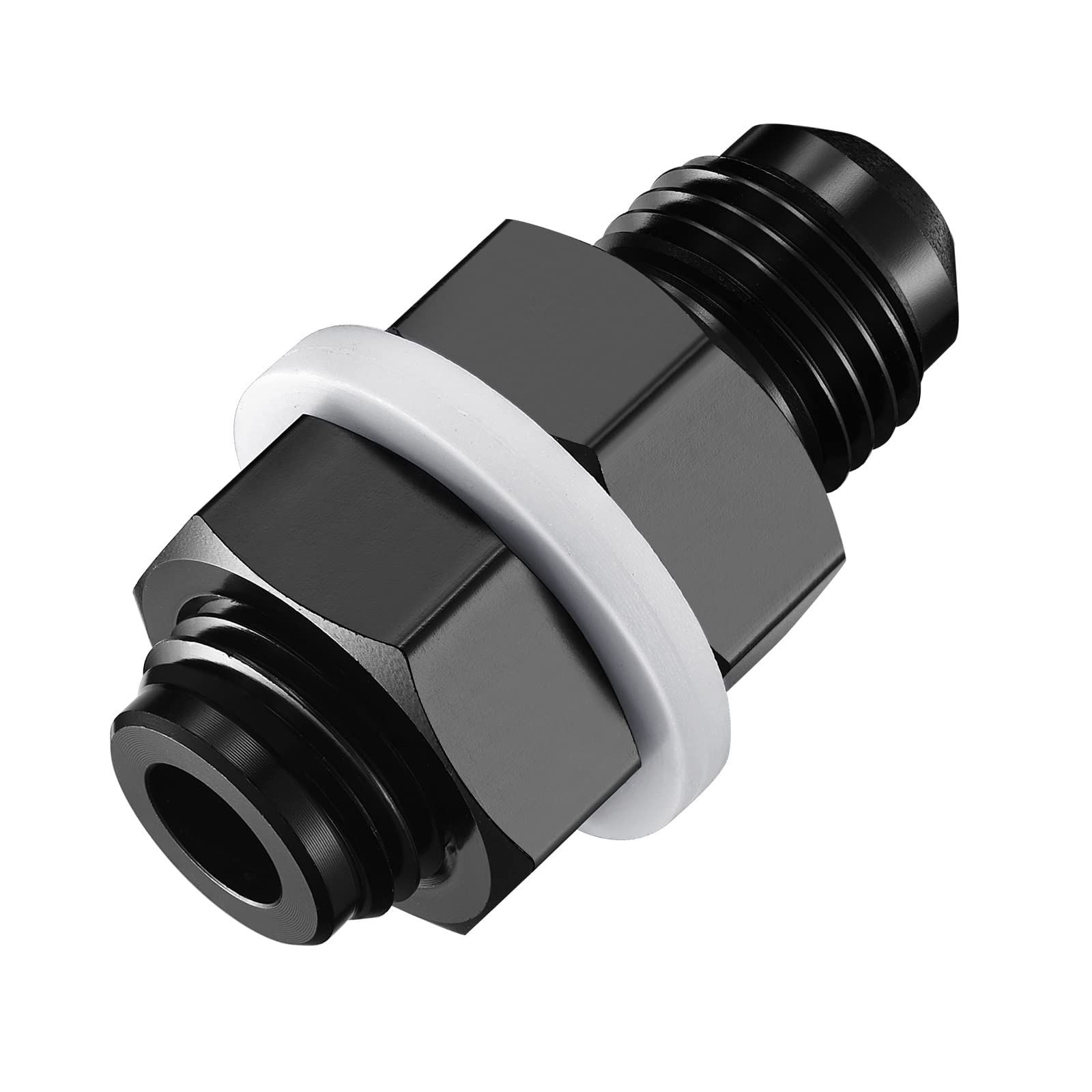 Amazon.com: SYKRSS Male 8AN Bulkhead Fuel Cell Fitting Adapter Straight ...