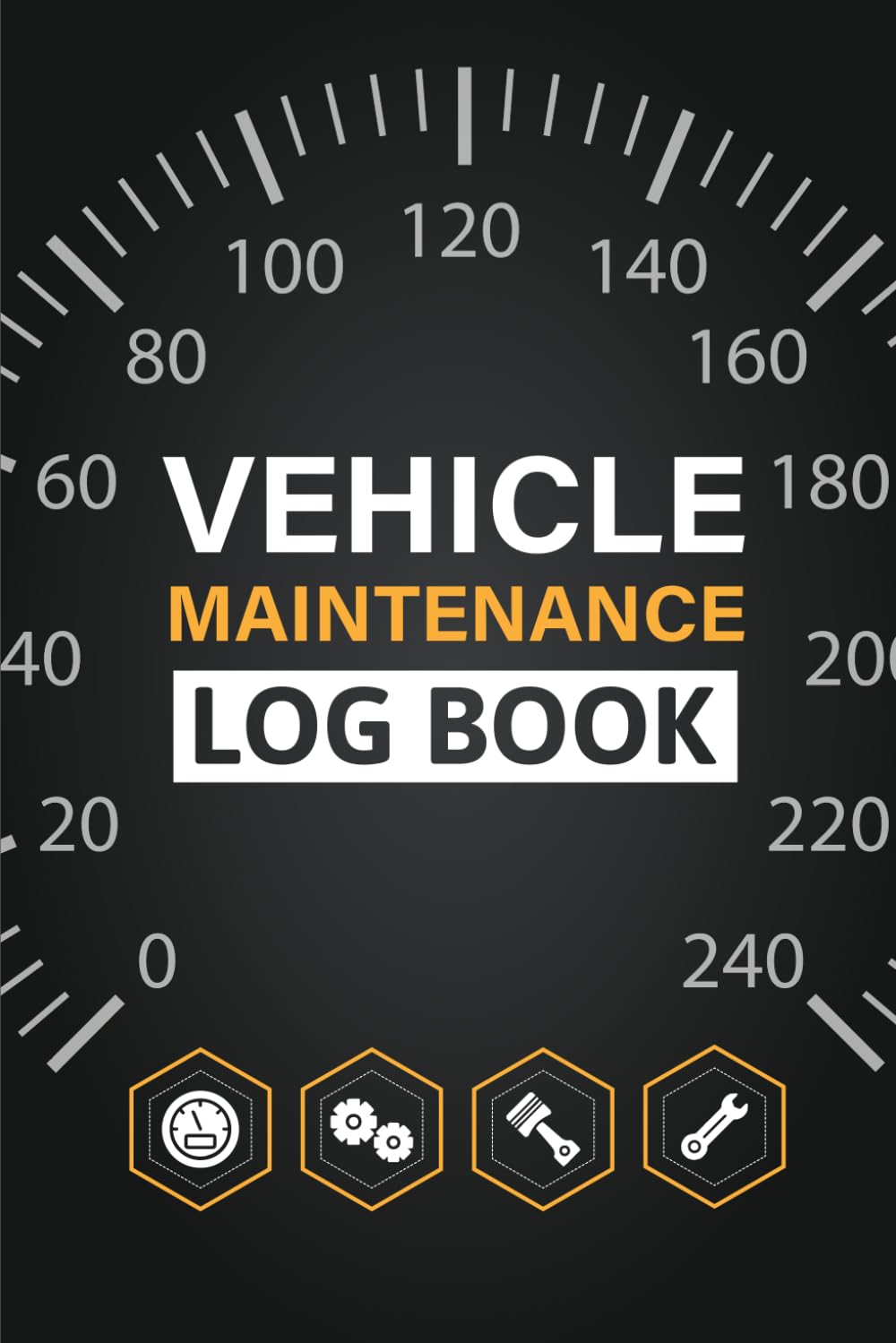 Vehicle Maintenance Log Book: Car Repair Journal | Oil Change Logbook ...