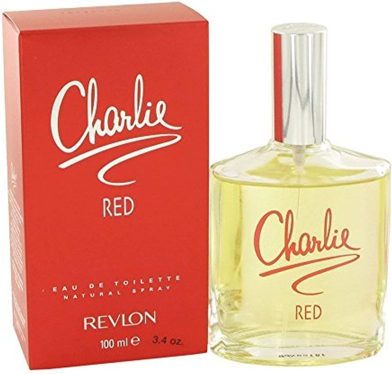 Amazon.com : Revlon Charlie Eau De Toilette Spray for Women, Red, 3.4 ...