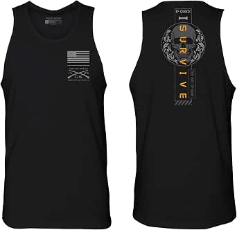 Amazon.com: Grunt Style I Survive Men's Tank Top : Clothing, Shoes ...