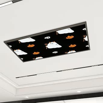Decorative Fluorescent Light Covers for Ceiling Lights Seamless pattern ...