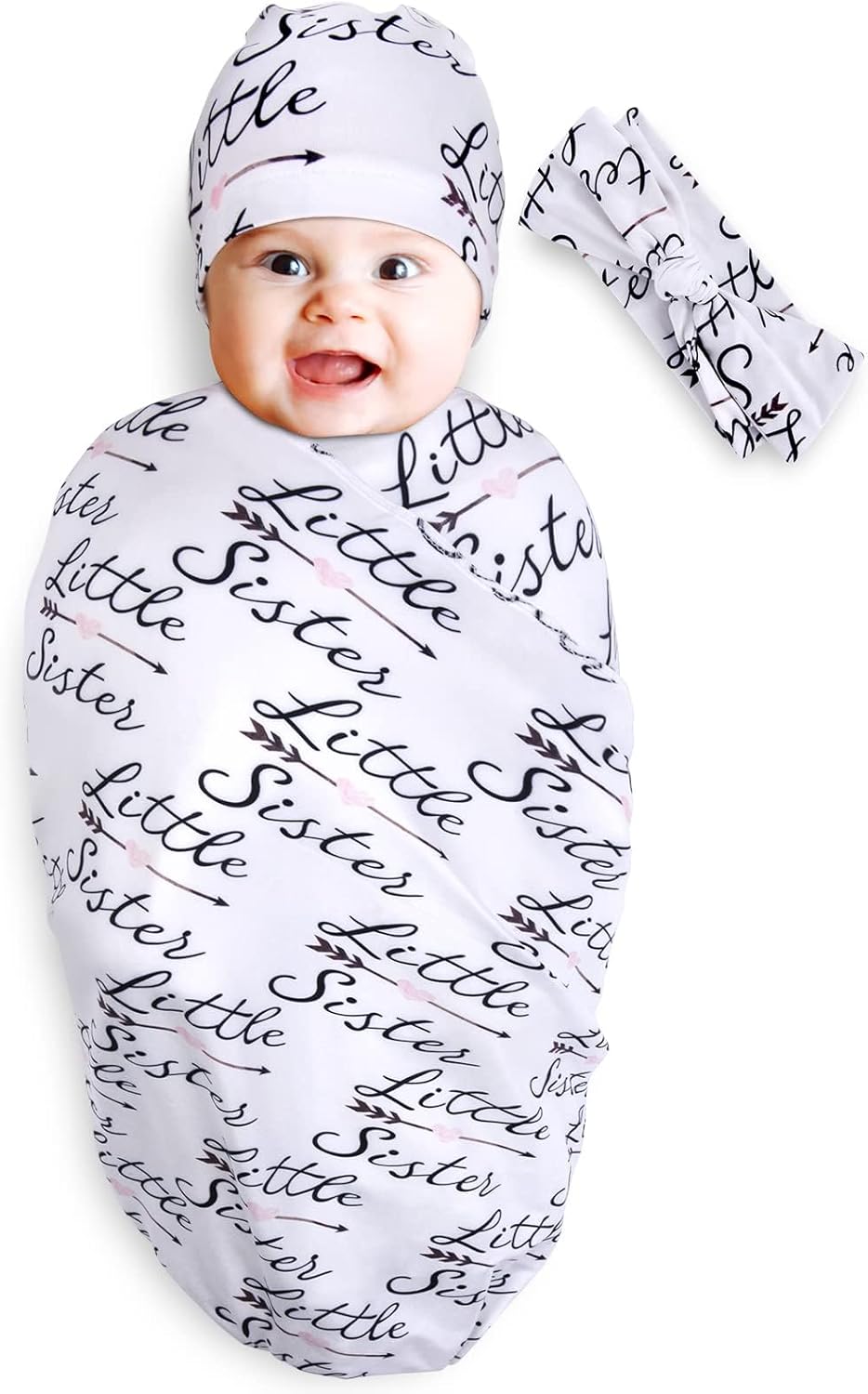 Ultra-Soft Newborn Receiving Blankets, Baby Girl Swaddle Blanket Set ...