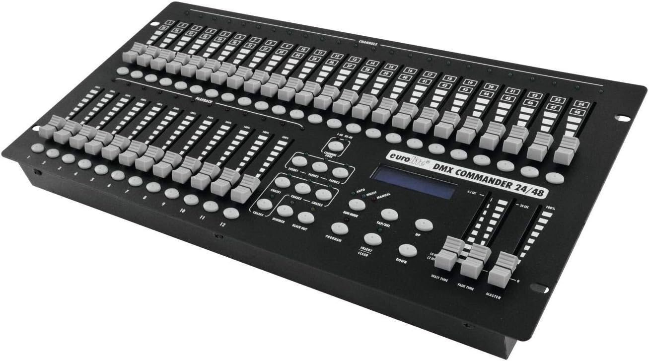 Eurolite DMX Commander 24/48 Controller with RDM-Functions - DMX ...