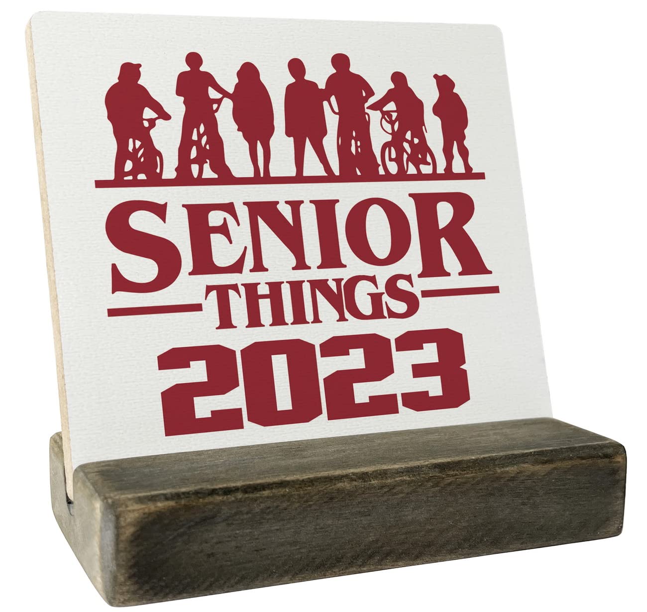 Graduation Stranger Things Theme Wood Plaque, Senior 2023 Graduation ...