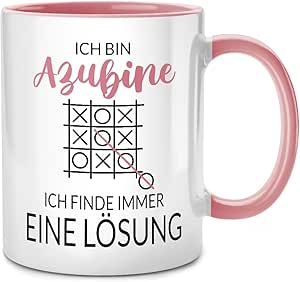 Ich bin Azubine finde Lösung, Azubine Mug with Saying, Azubi Gift ...