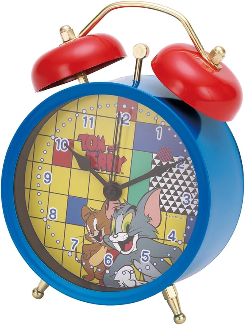 Amazon.com: Skater TOON ZPW1-A Table Clock, Alarm Clock, Tom & Jerry ...