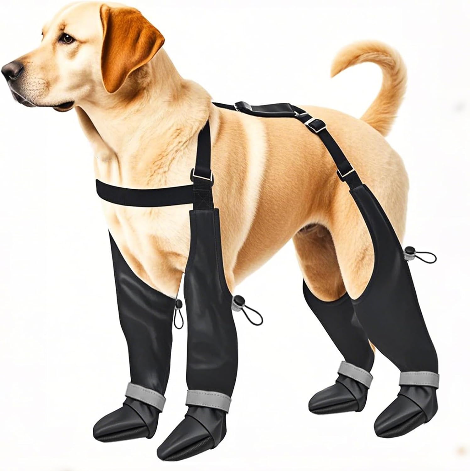 Amazon.com : YAQUHO Suspender Boots for Large Dogs, Tall Dog Boots Anti ...