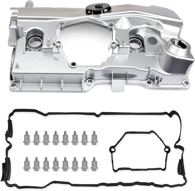 Amazon.com: HSPSWIFTER Aluminum Valve Cover Replacement for BMW 118i ...