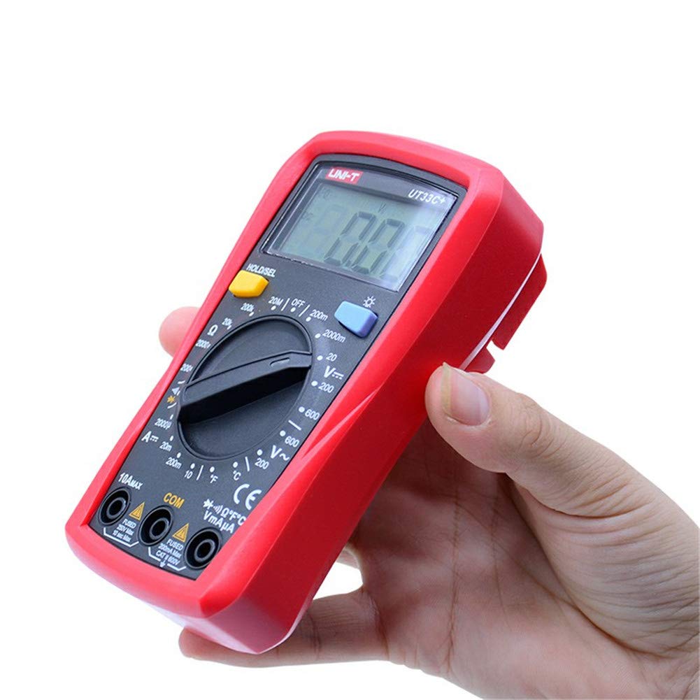 Buy Gtest UT33+ Series Digital Multimeter, Auto Range Palm Size ...