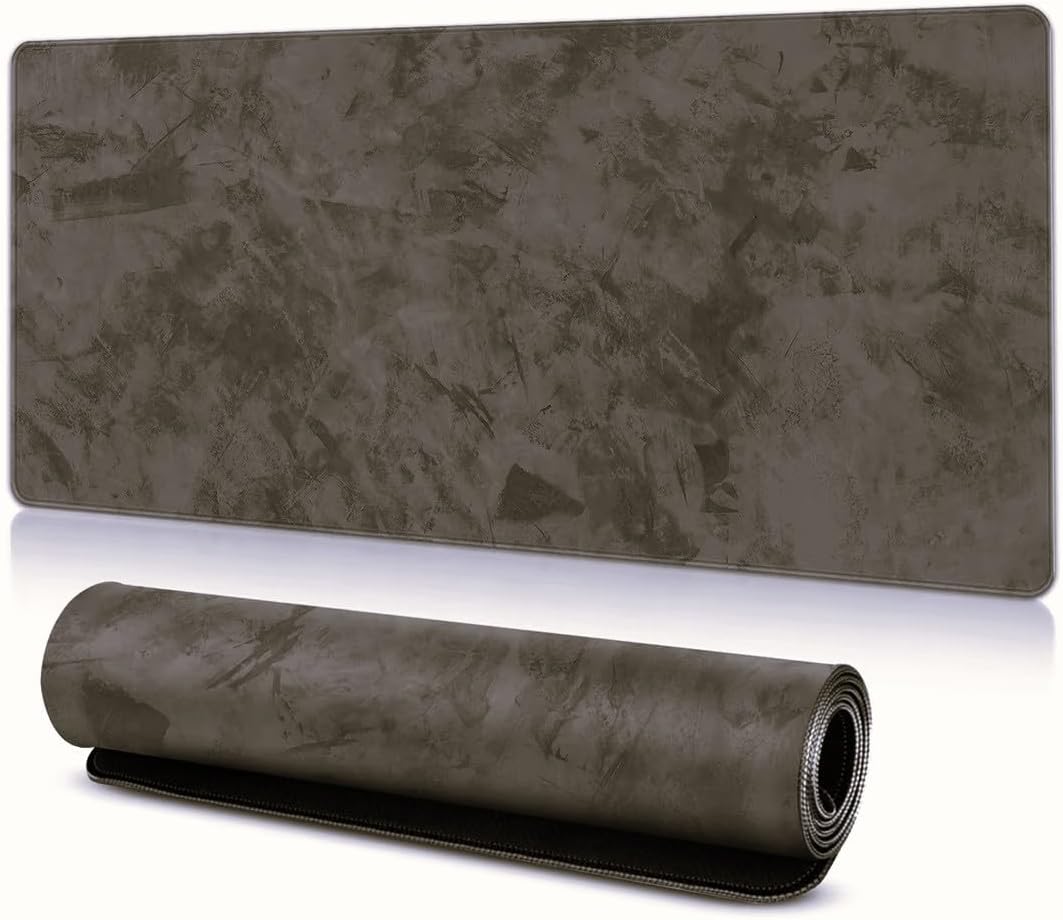 Large Gaming Mouse Pad, 90x40cm, Waterproof, 4mm Thick (Grey) : Buy ...