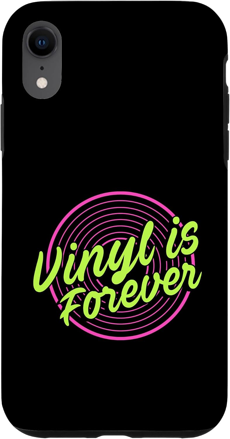 Amazon.com: Vinyl Is Forever Retro Vinyl Record Collector Case for ...