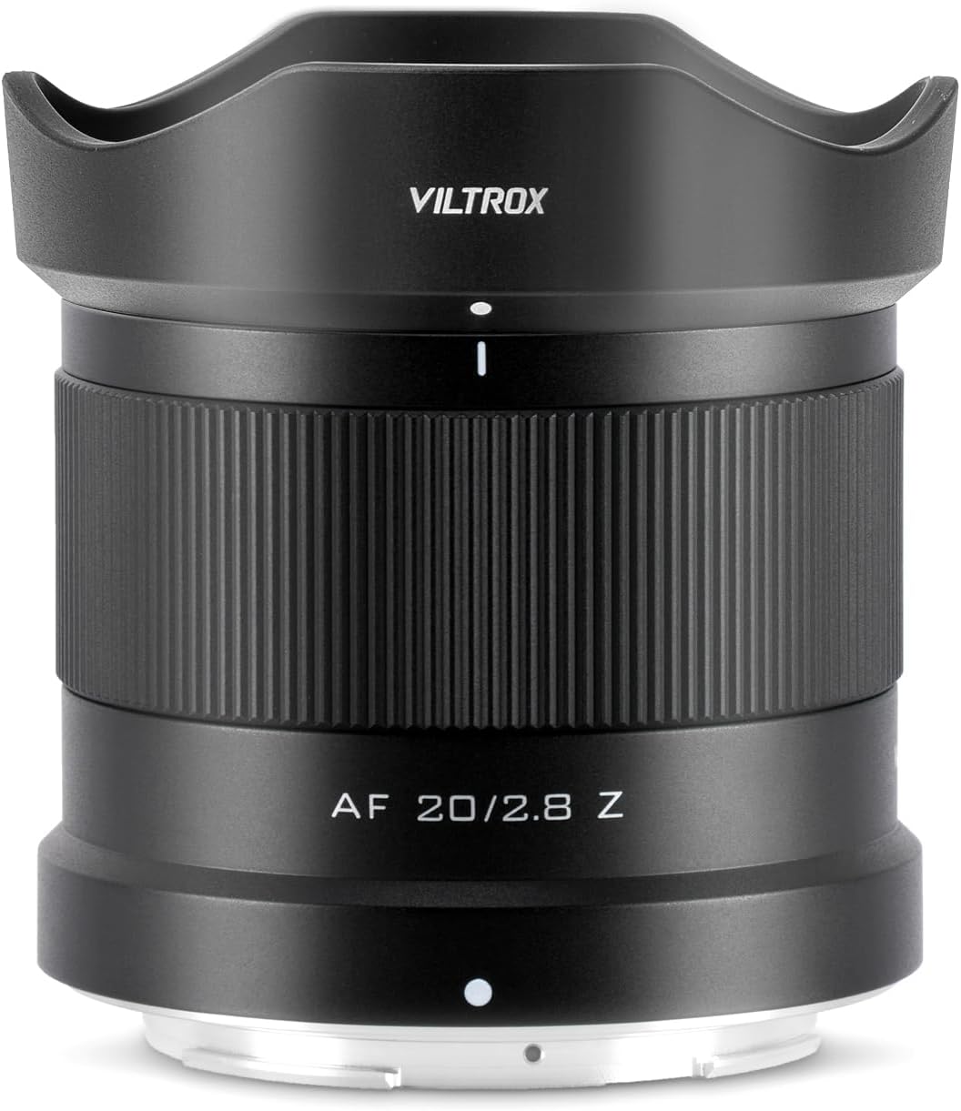 Amazon.com : VILTROX 20mm f2.8 Z Mount Lens, AF 20mm f/2.8 Full Frame ...