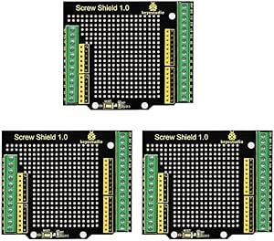 Amazon.com: KEYESTUDIO Proto tornillo escudo para Arduino R3, bloque de terminales ensamblado ...